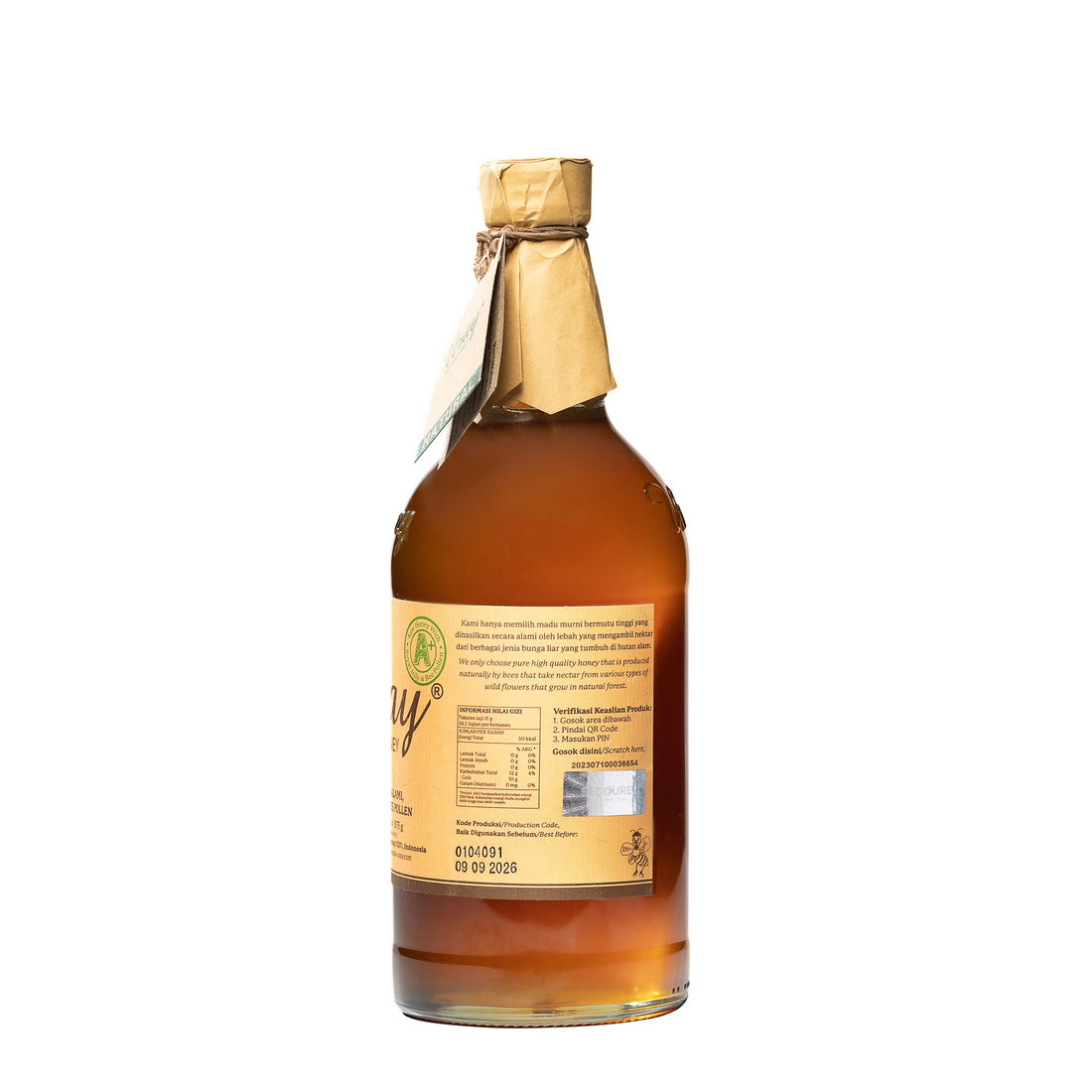Madu Uray Natural Grade A+ 875g - Madu Murni, Royal Jelly, Bee Pollen