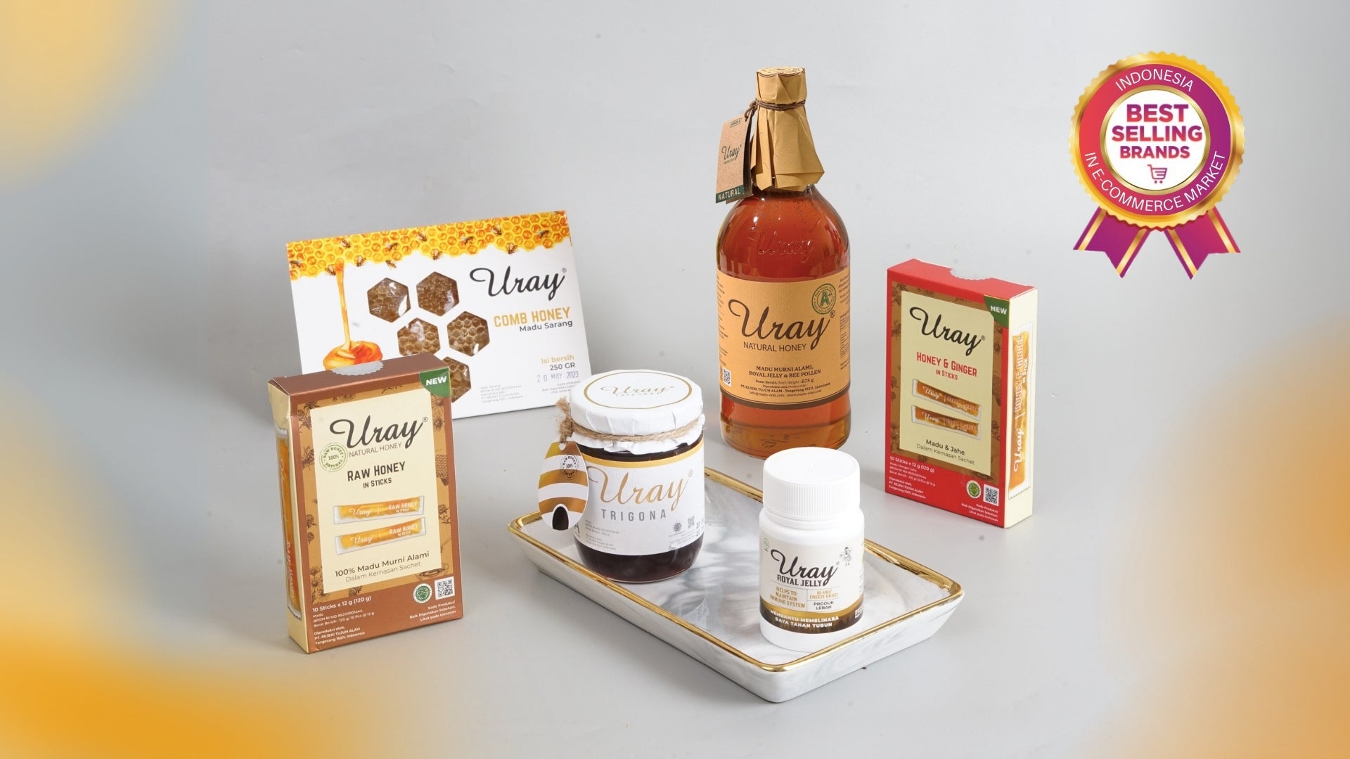 Madu Uray | 100% Madu Murni Alami, Royal Jelly, Bee Pollen