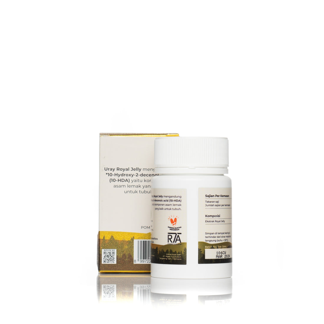 Uray Royal Jelly (30 Capsules) – Madu Uray
